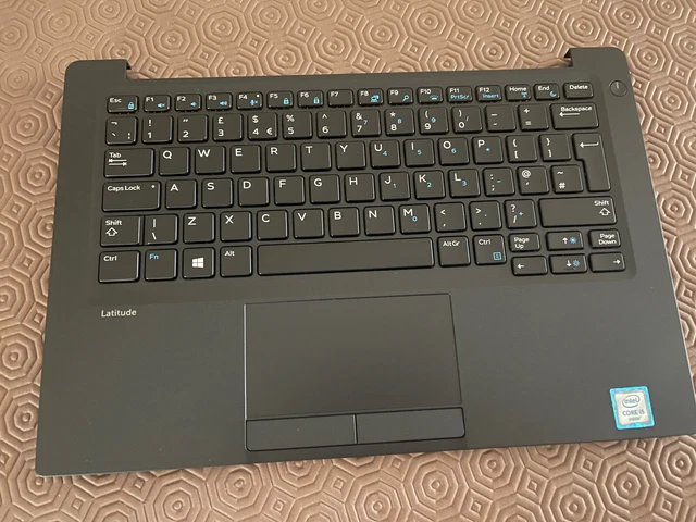 GENUINE DELL LATITUDE 7280 UK QWERTY Keyboard /Trackpad assembly Great ...