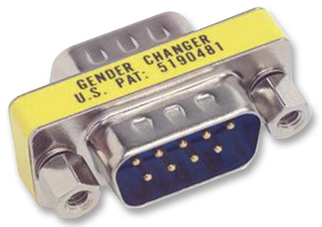 GENDER CHANGER, MALE-FEMALE, 15WAY, D Sub Connector Adapter | SPC15359 ...