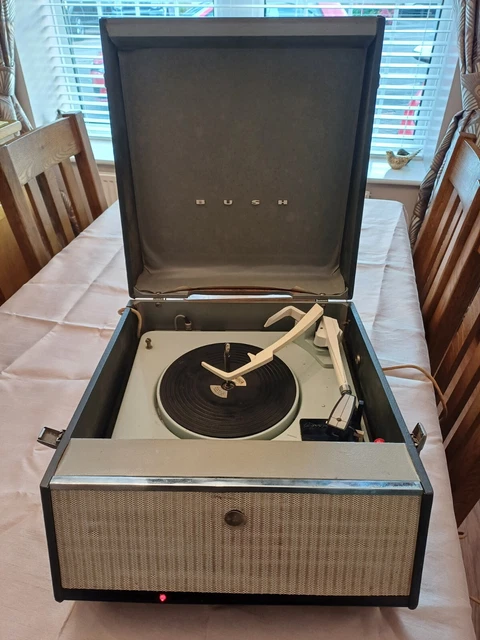 VINTAGE BUSH GARRARD SRP31C Record Player. Working Please Read ...