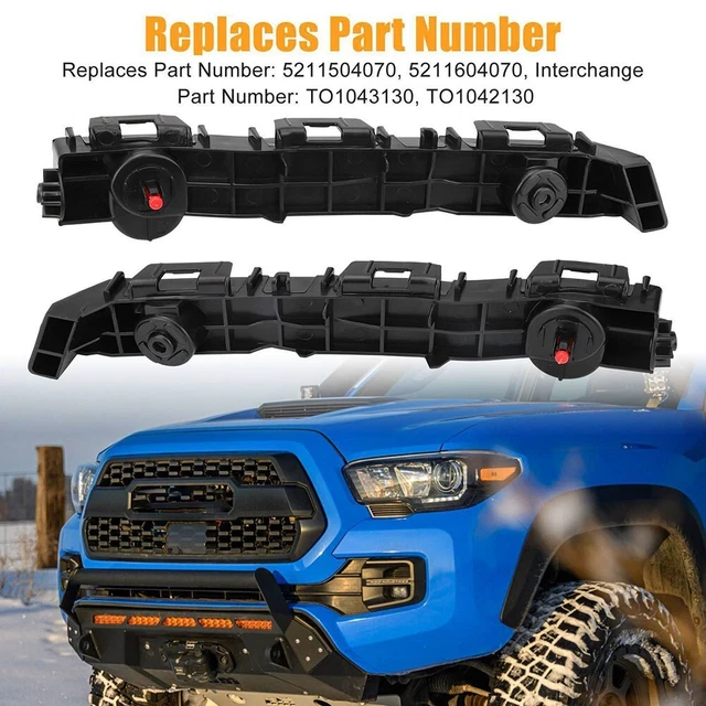 SUPPORT BRACKET FRONT Bumper Retainer For Toyota Front Bumper Retainer ...