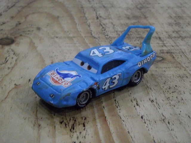 DISNEY PIXAR CARS diecast Race damaged King 1:55 scale genuine Mattel £ ...
