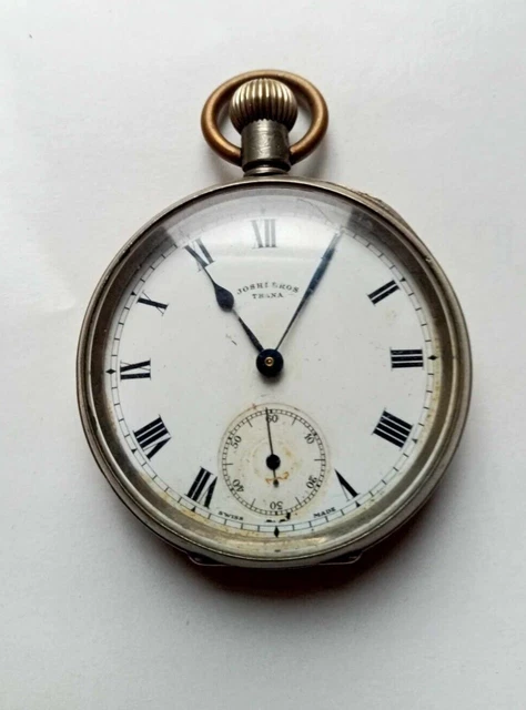 ANTIQUE JOSHI BROS Pocket Watch 1920s Swiss Made £45.00 - PicClick UK