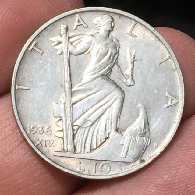 REGNO D'ITALIA 10 Lire 1936 Impero Moneta Vittorio Emanuele Iii EUR 34 ... REGNO D'ITALIA 10 Lire 1936 Impero Moneta Vittorio Emanuele Iii EUR 34 ...