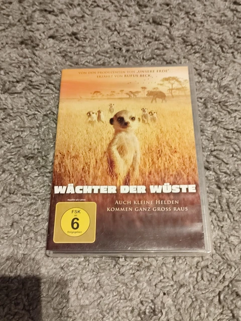 WÄCHTER DER WÜSTE - DVD über Erdmännchen von James Honeyborne EUR 1,79 - PicClick DE