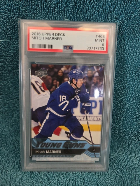 2016-17 UPPER DECK Mitch Marner Young Guns Rookie Card #468 PSA 9 $200. ...