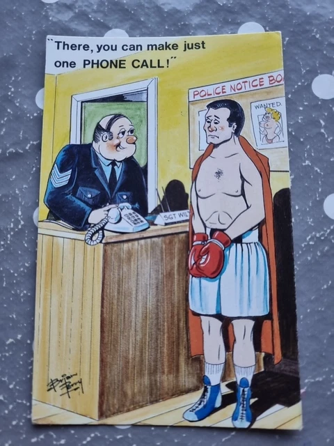 VINTAGE SAUCY SEASIDE Comic Postcard BAMFORTH BLACK TRIANGLE NO 2027 ...