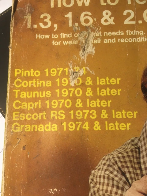 HOW TO REBUILD Your OHC Ford - Pinto - David Vizard book £20.00 ...