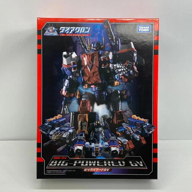 DIACLONE REBOOT DA-14 Big Powered GV Conversion Dianauts Figura Juguete ...