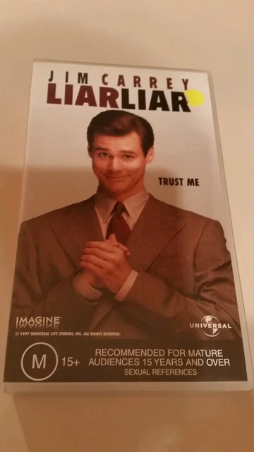 LIAR LIAR , Jim Carrey- Vhs Video $10.00 - PicClick AU