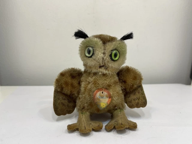 STEIFF ANIMAL 11 cm hibou - état voir photos EUR 39,56 - PicClick FR