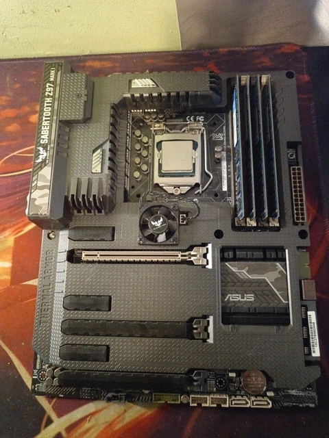ASUS SABERTOOTH Z97 Mark 1 motherboard LGA1150+ I7 4770K+16Gb Ddr3 Ram ...