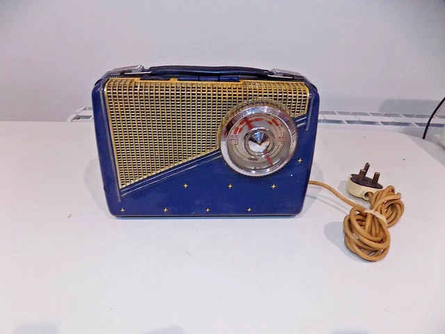 KB STARLIGHT RHAPSODY Transistor Radio Blue FAULTY Sold as Spares/Parts ...