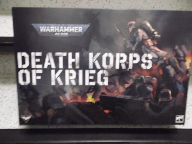 40K DEATH KORPS of Krieg Army Box Englisch Neu EUR 199,00 - PicClick DE
