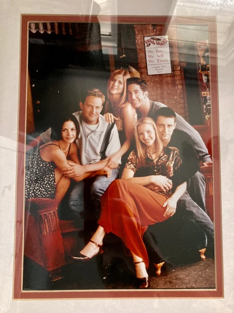 TV SITCOM FRIENDS - Group Photograph - Jennifer Aniston, Matt LeBlanc ...