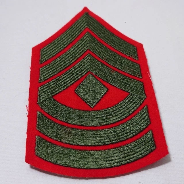US NAVY USN Marines First sergeant rank patch £11.66 - PicClick UK