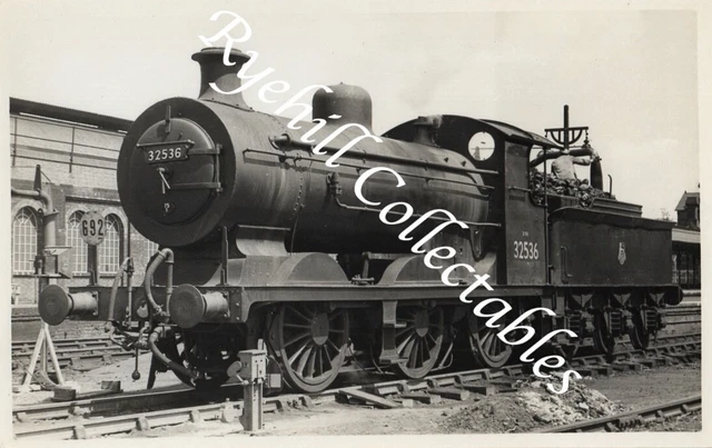 STEAM BRITISH RAIL Railway Photo (RC 22155) 32536 0-6-0 C2X Class ...