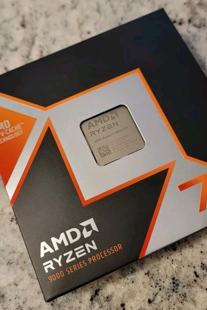 *NEW* AMD RYZEN 7 9800X3D 8-Core, 16-Thread Desktop Processor - READY ...