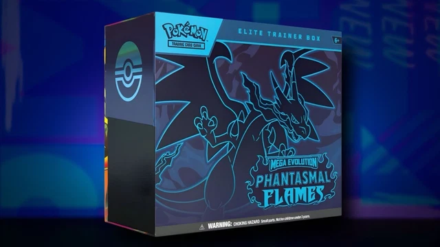 POKEMON PHANTASMAL FLAMES Elite Trainer Box ETB ~ Sealed PREORDER 14/11 ...