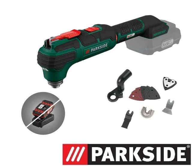 PARKSIDE® OUTIL MULTIFONCTION sans fil PAMFW Decoupeur ponceur 20V ...