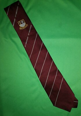 PONTYATES R.F.C. 25TH Anniversary Rugby Union Tie £3.99 - PicClick UK