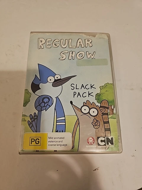 REGULAR SHOW 2012 DVD Slack Pack 12 Episodes Region 4 R4 PAL VGC FREE ...