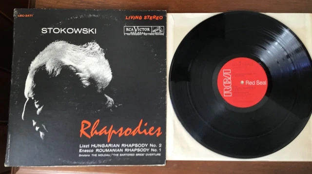 LEOPOLD STOKOWSKI ENCESCO LISZT Rhapsodies RCA LSC-2471 TAS lp EUR 7,96 - PicClick FR