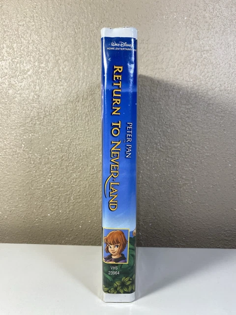 PETER PAN PART 2: Return to Never Land (VHS, Clamshell, 2002) Tested ...