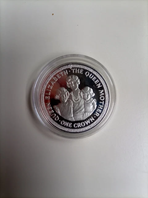 ISLA DE MAN Moneda De 1 Crown 1985 Plata 925 Milesimas 28'28 Gramos. Proof. 1 EUR 19,99 ...