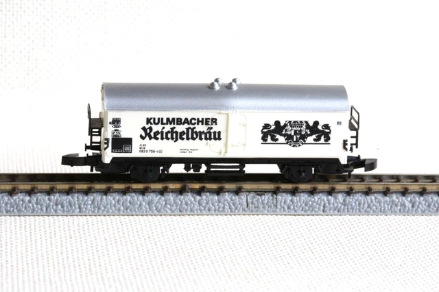 MÄRKLIN Z 8604 Kühlwagen "Kulmbacher Reichelbräu"; Variante 2; gebraucht, OVP EUR 10,00 ...