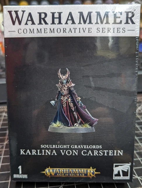 WARHAMMER PLUS EXCLUSIVE Karlina von Carstein miniature - neuve et ...