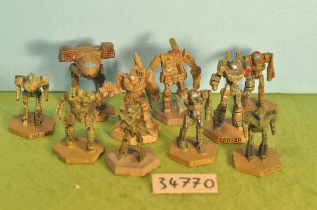 BATTLETECH MECHWARRIOR 10 plastic fantasy warhammer sigmar (34770) £60. ...