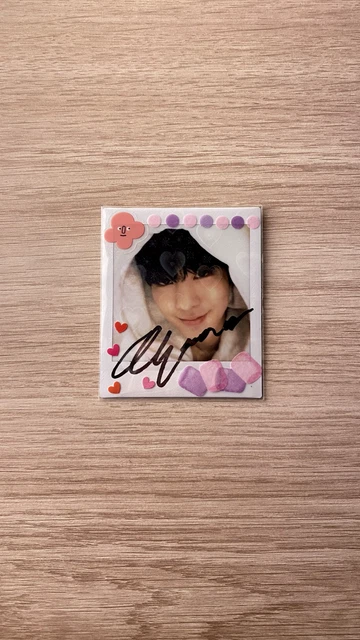 AUTHENTIC KPOP DEMON Hunters Jinu Ahn Hyo Seop Signed Autograph ...