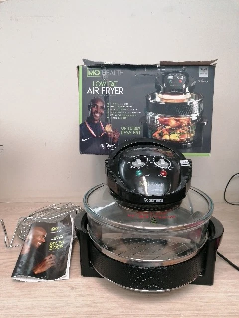 MO HEALTH LOW Fat Air Fryer - Black - Boxed (340559) £29.99 - PicClick UK