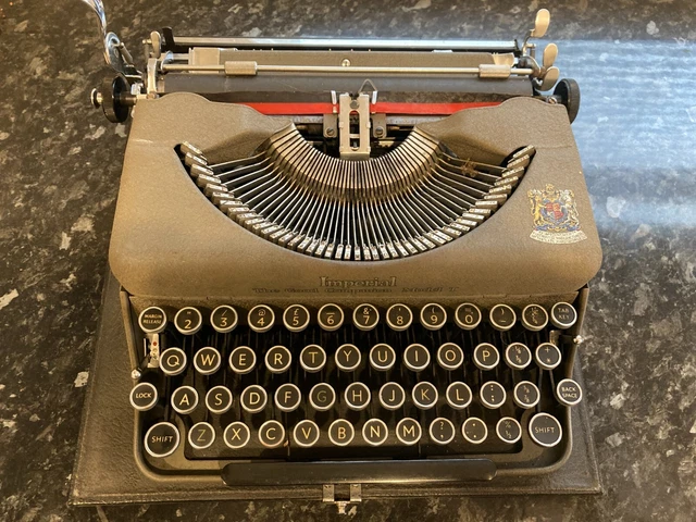VINTAGE IMPERIAL THE Good Companion Model T Typewriter £10.00 - PicClick UK