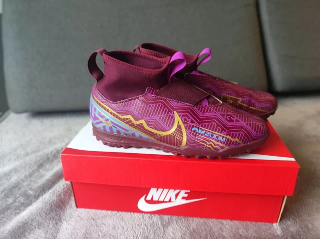 NIKE ZOOM MERCURIAL Superfly 9 Academy Mbappe Astro Football Boots size ...