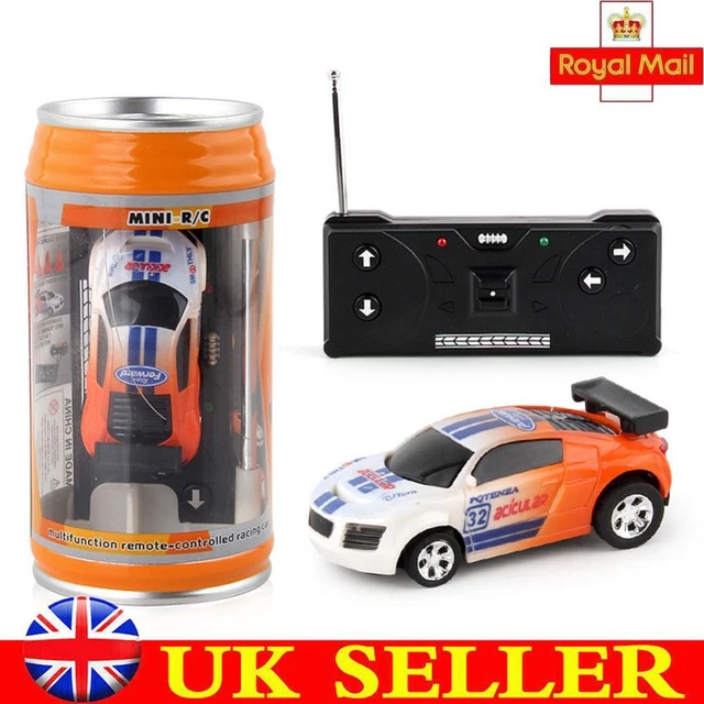 COKE CAN MINI Cans RC Car Battery Operated RC Car Model LED Lights for ...