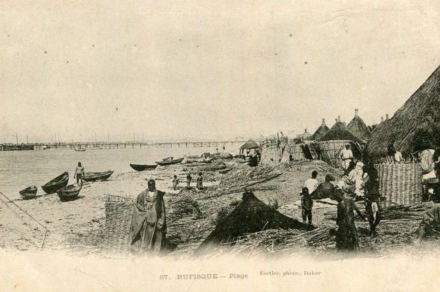 CARTE SENEGAL RUFISQUE Plage EUR 2,99 - PicClick FR