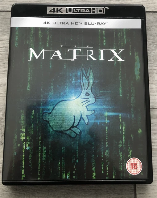 THE MATRIX 4K UHD + Blu-ray 3 Discs Film Keanu Reeves Fishburne Free ...