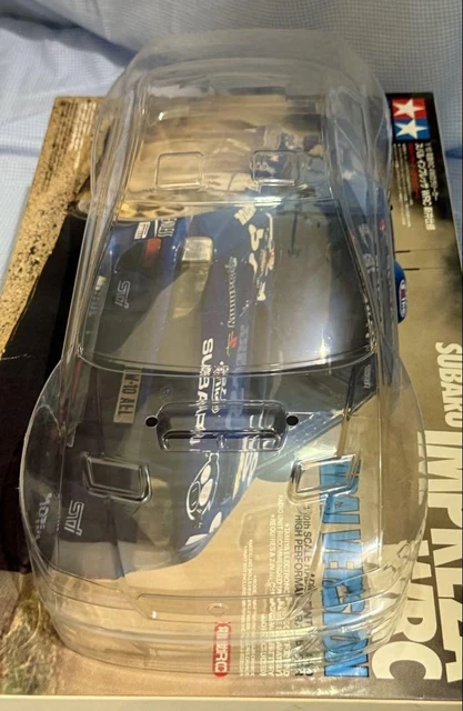 TAMIYA SUBARU IMPREZA Wrc Body Kit Cut & Shaped Rc Car Shell Lexan ...