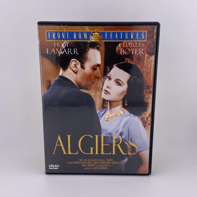 ALGIERS -1938 CLASSIC Movie Charles Boyer, Hedy Lamarr, DVD Tested ...