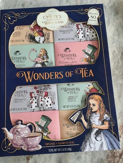 ALICE IN WONDERLAND Box Tea Gift Set - 80 Bag Assortment £14.00 ...