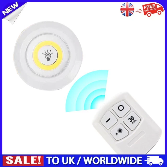 ~ COB KITCHEN Cupboard Light Battery Operated LED Wall Lamp for ...