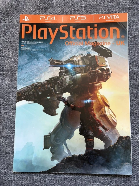 PLAYSTATION OFFICIAL MAGAZINE UK Subscriber Cover #125 Titanfall 2 £12. ...