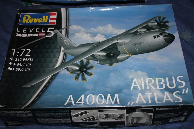 1/72 SCALE MODEL kit Revell Airbus A400 Atlas ref 03929 £40.00 ...