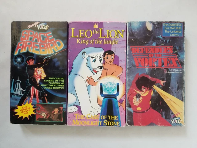 OSAMU TEZUKA ANIME VHS LOT Cyborg 009 Phoenix Space Firebird Kimba Leo ...