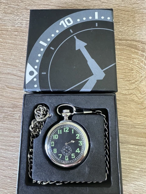 GENUINE NEW EAGLEMOSS Military Collection Pocket Watch 1913 British ...