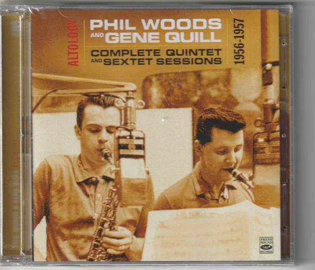 PHIL WOODS, GENE Quill Complete Quintet Sextet Sessions - Altology 1956 ...
