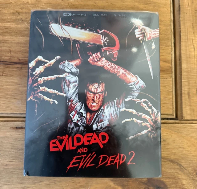 THE EVIL DEAD Collection Limited Edition 4K Ultra HD Blu ray Steelbook ...