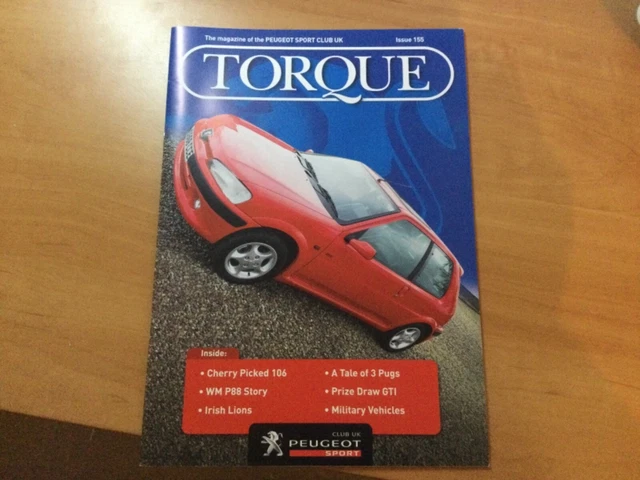 PEUGEOT SPORT CLUB UK (PSCUK) Torque Magazine | Issue 155| cherry ...