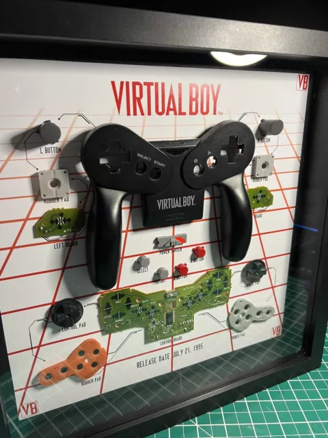 NINTENDO VIRTUAL BOY Controller Original Teardown Wall Frame $595.00 ... NINTENDO VIRTUAL BOY Controller Original Teardown Wall Frame $595.00 ...